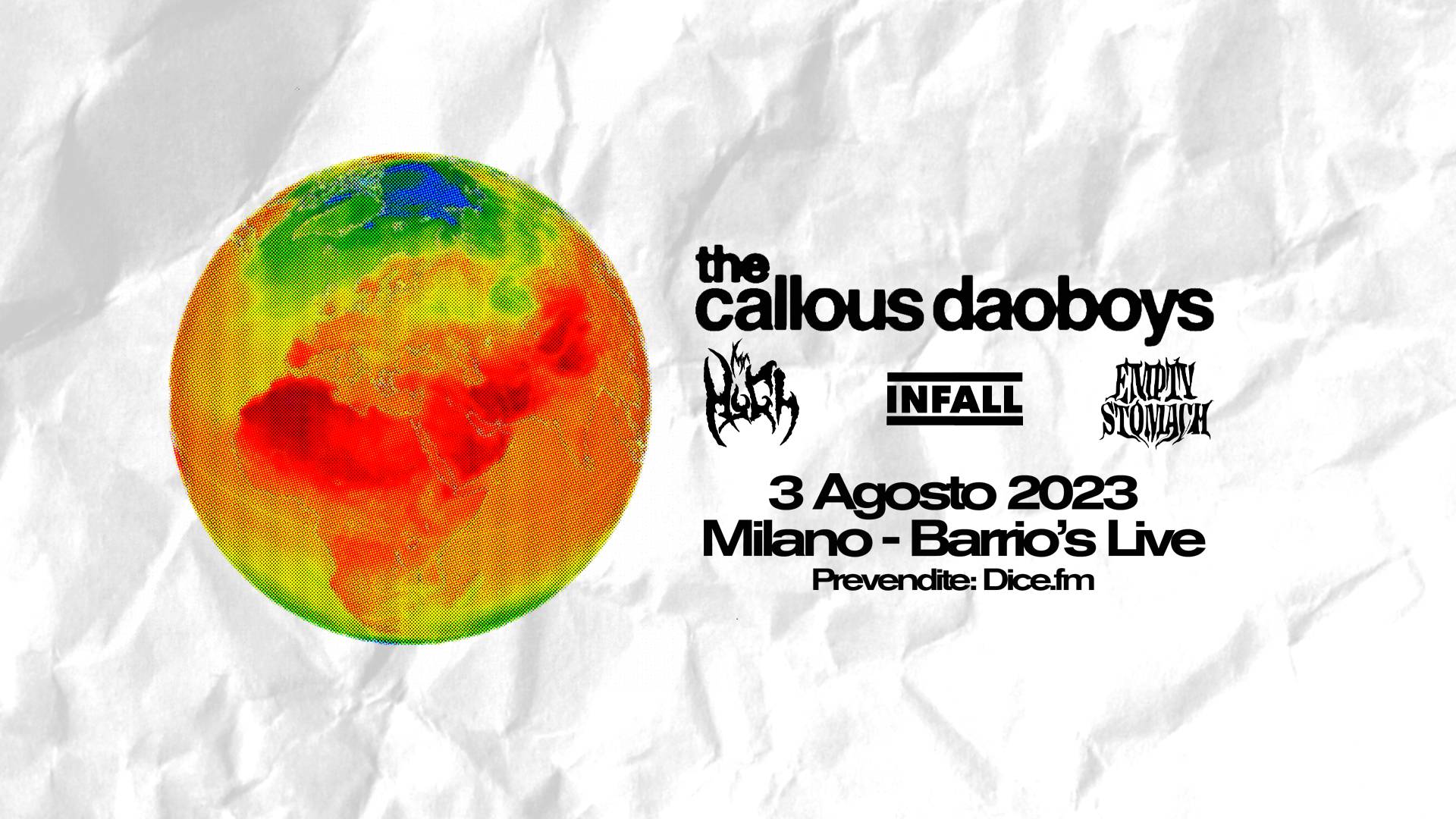 The Callous Daoboys - Euro Tour 2023 - Live Report - SpazioRock