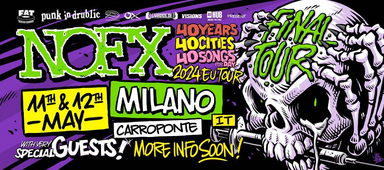 NOFX - Final Tour - Live Report - SpazioRock